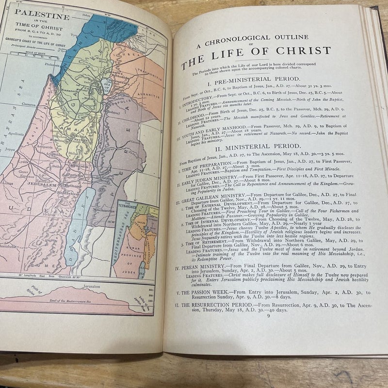 Historical Charts of the Life and Ministry of Christ with an Outline ...