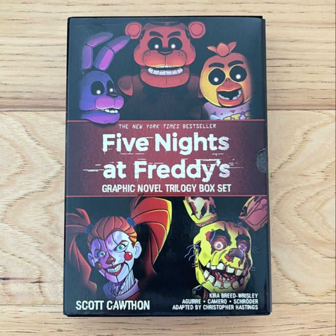 Five Nights at Freddy's Graphic Novel Trilogy Box Set by Scott Cawthon ...