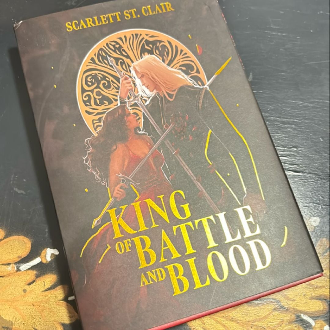 King of Battle and Blood by Scarlett St. Clair - Bookish Box Exclusive Edition by Scarlett St ...