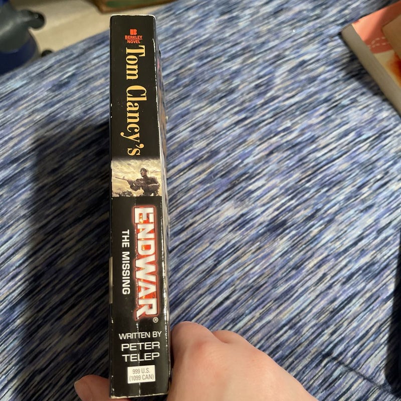 Tom Clancy's EndWar: the Missing by Tom Clancy, Paperback | Pangobooks