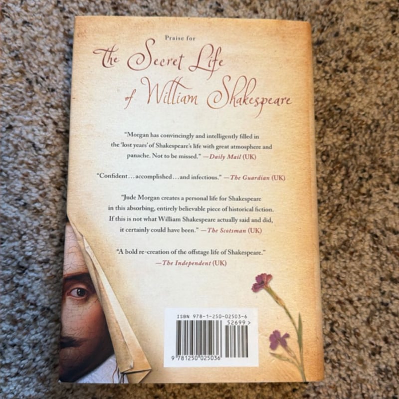 The Secret Life of William Shakespeare by Jude Morgan