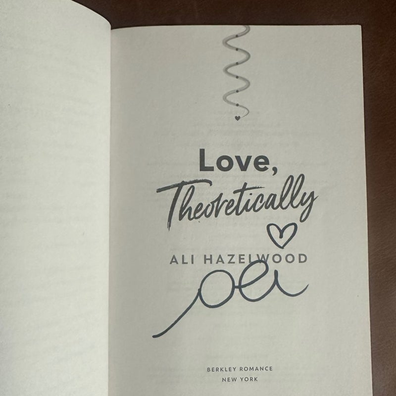 Love theoretically illumicrate afterlight signed edition by Ali ...