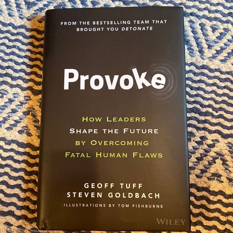Provoke by George Tuff & Steven Goldbach, Hardcover | Pangobooks