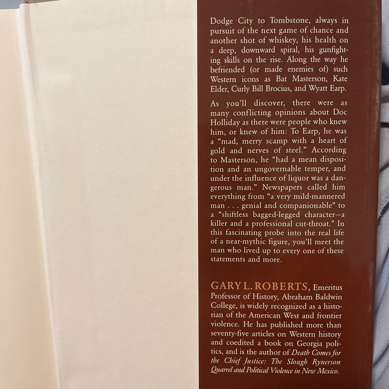 Doc Holliday by Gary L. Roberts, Hardcover | Pangobooks