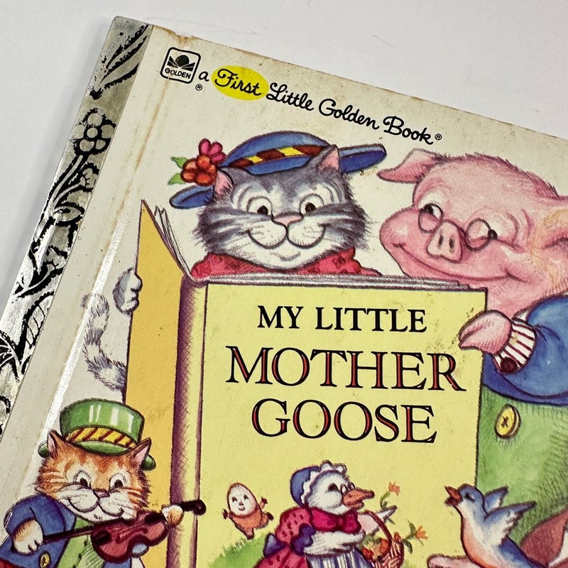 My Little Mother Goose, A First Little Golden Book by Amye Rosenberg ...
