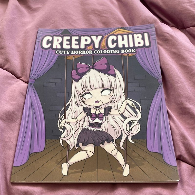 Creepy Chibi Cute Horror Coloring Book By Leriza Leriza May Paperback