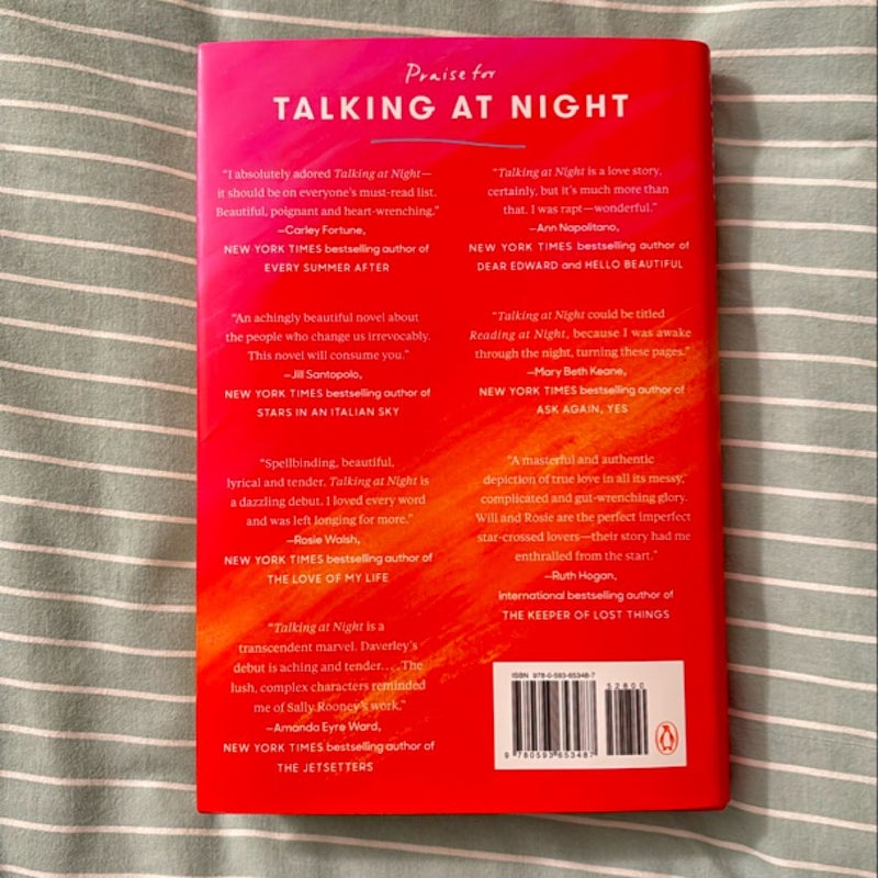 Talking at Night by Claire Daverley