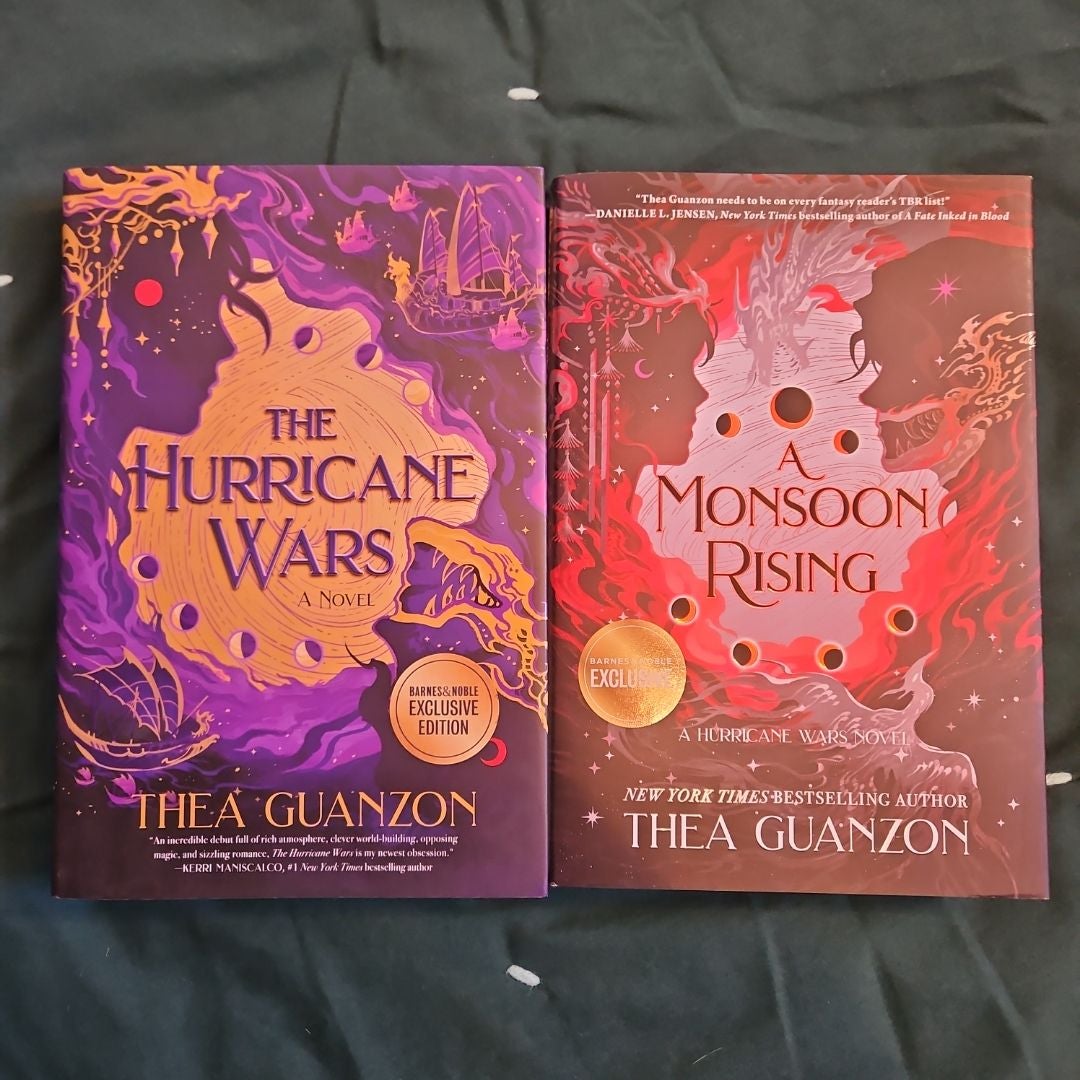 The Hurricane Wars & A Monsoon Rising B&N edition by Thea Guanzon ...