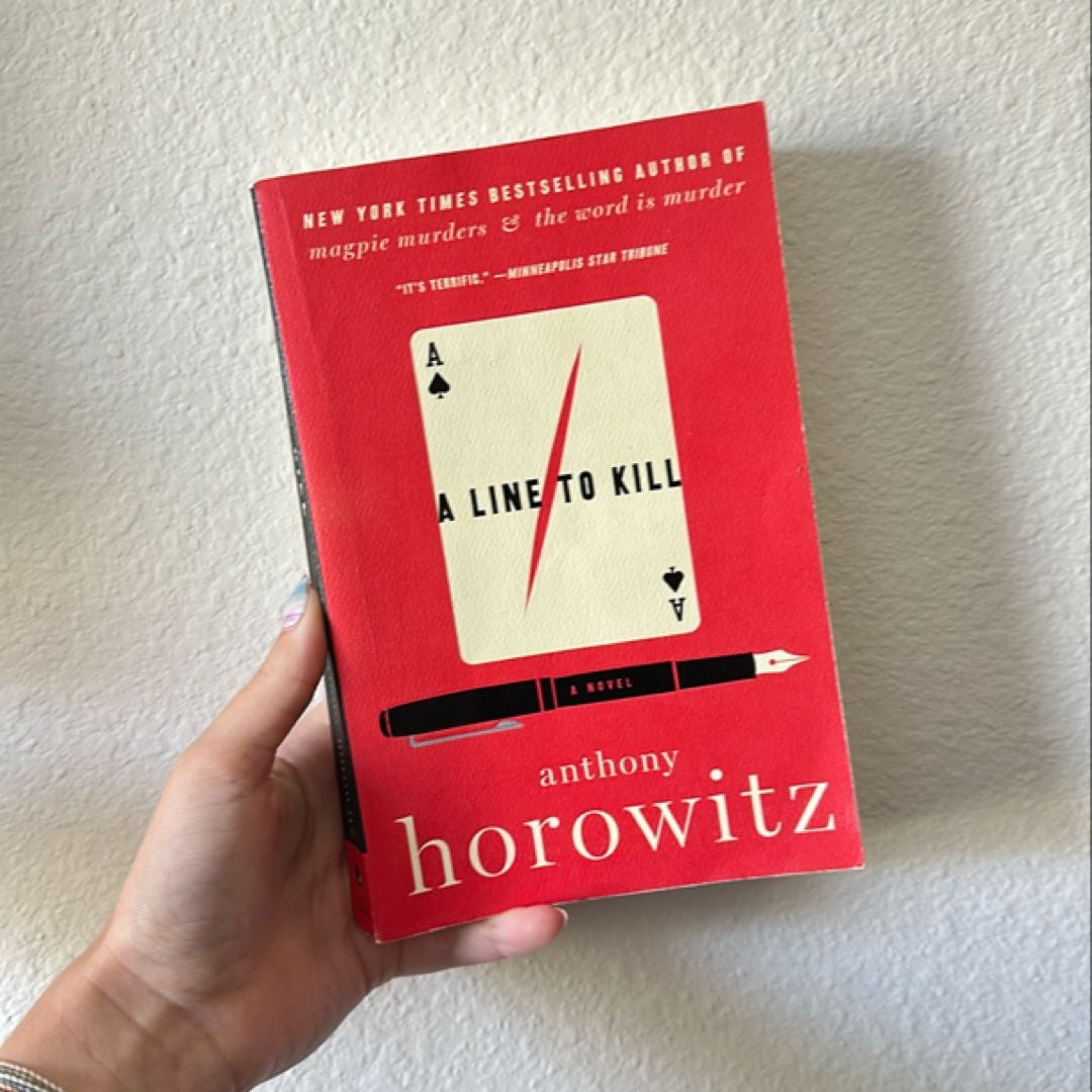 A Line to Kill by Anthony Horowitz, Paperback | Pangobooks