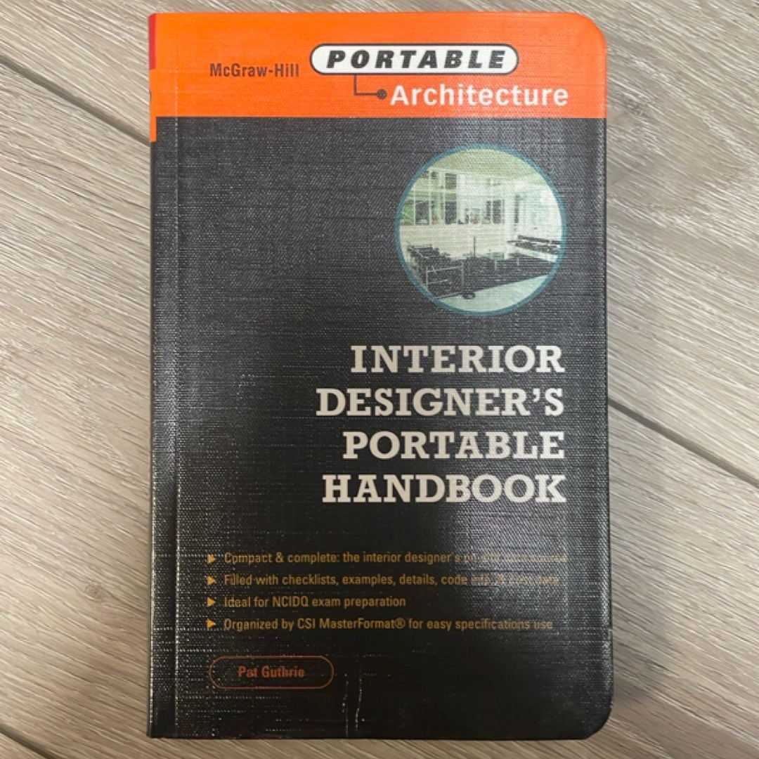 Interior Designer's Portable Handbook: First-Step Rules of Thumb for ...