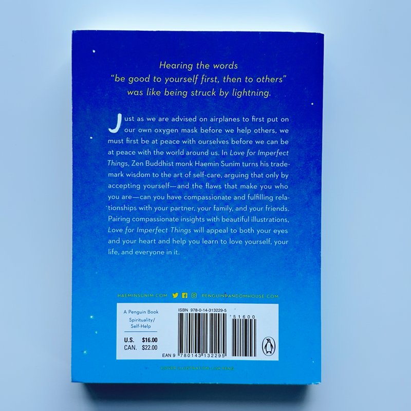 Love for imperfect things by Haemin Sunim , Paperback | Pangobooks
