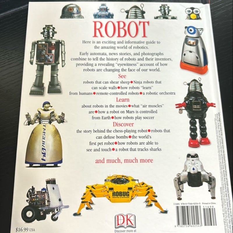 DK Eyewitness Books: Robot by Roger Bridgman