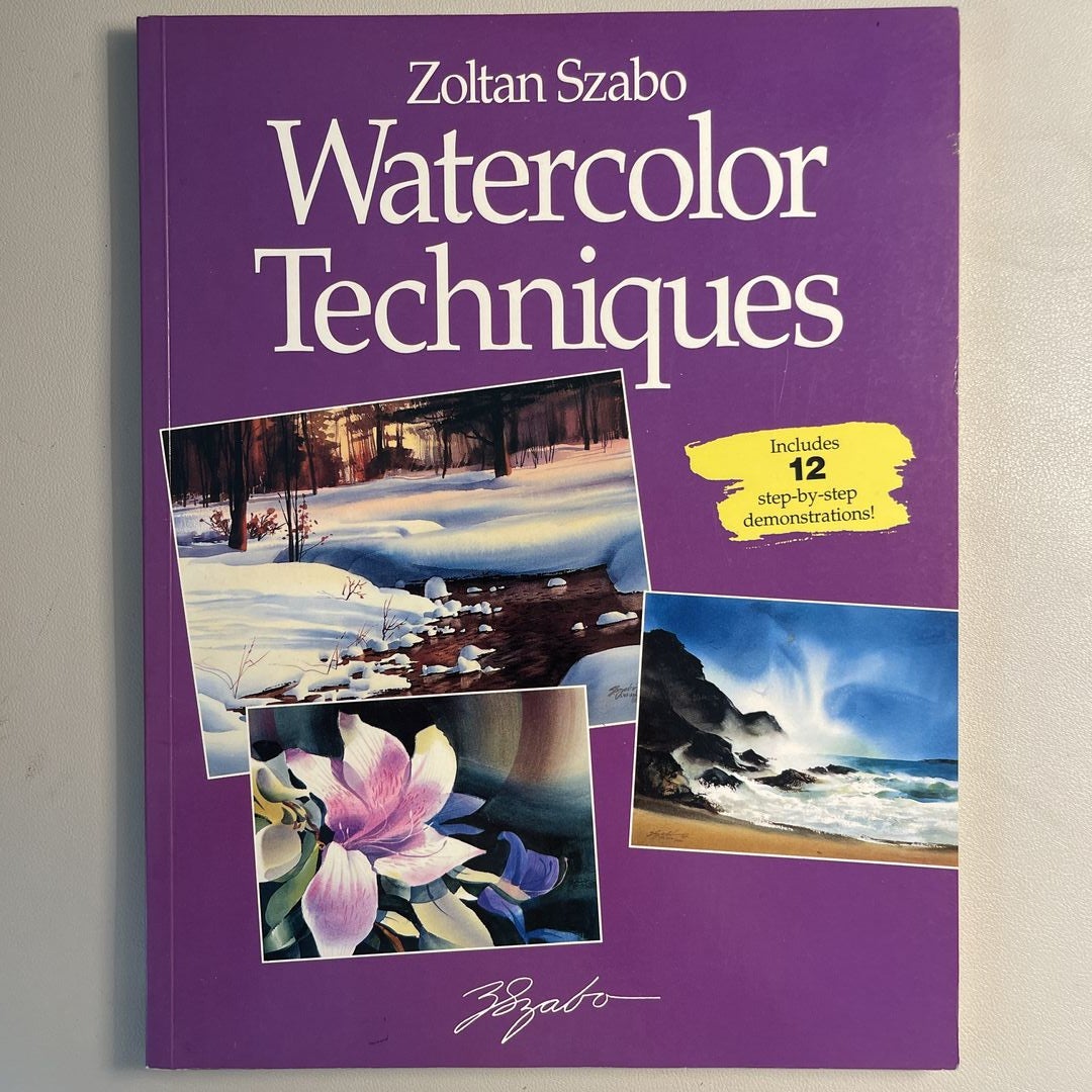 Zoltan Szabo Watercolor Techniques by Zoltan Szabo, Paperback | Pangobooks