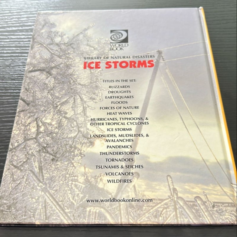 Ice Storms by Library of Natural Disasters , Hardcover | Pangobooks