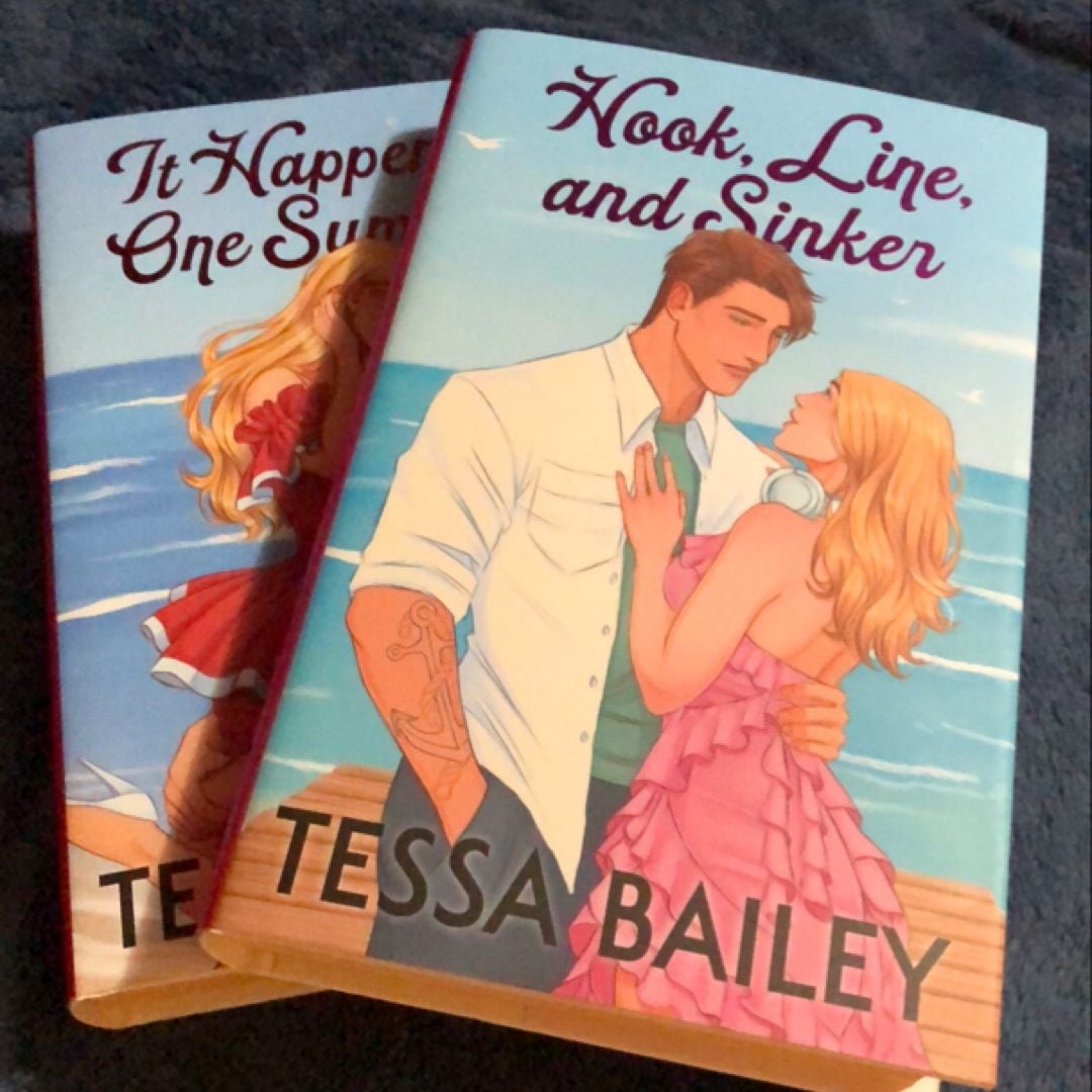 It Happened One Summer & Hook Line And Sinker NEW SIGNED Fairyloot ...