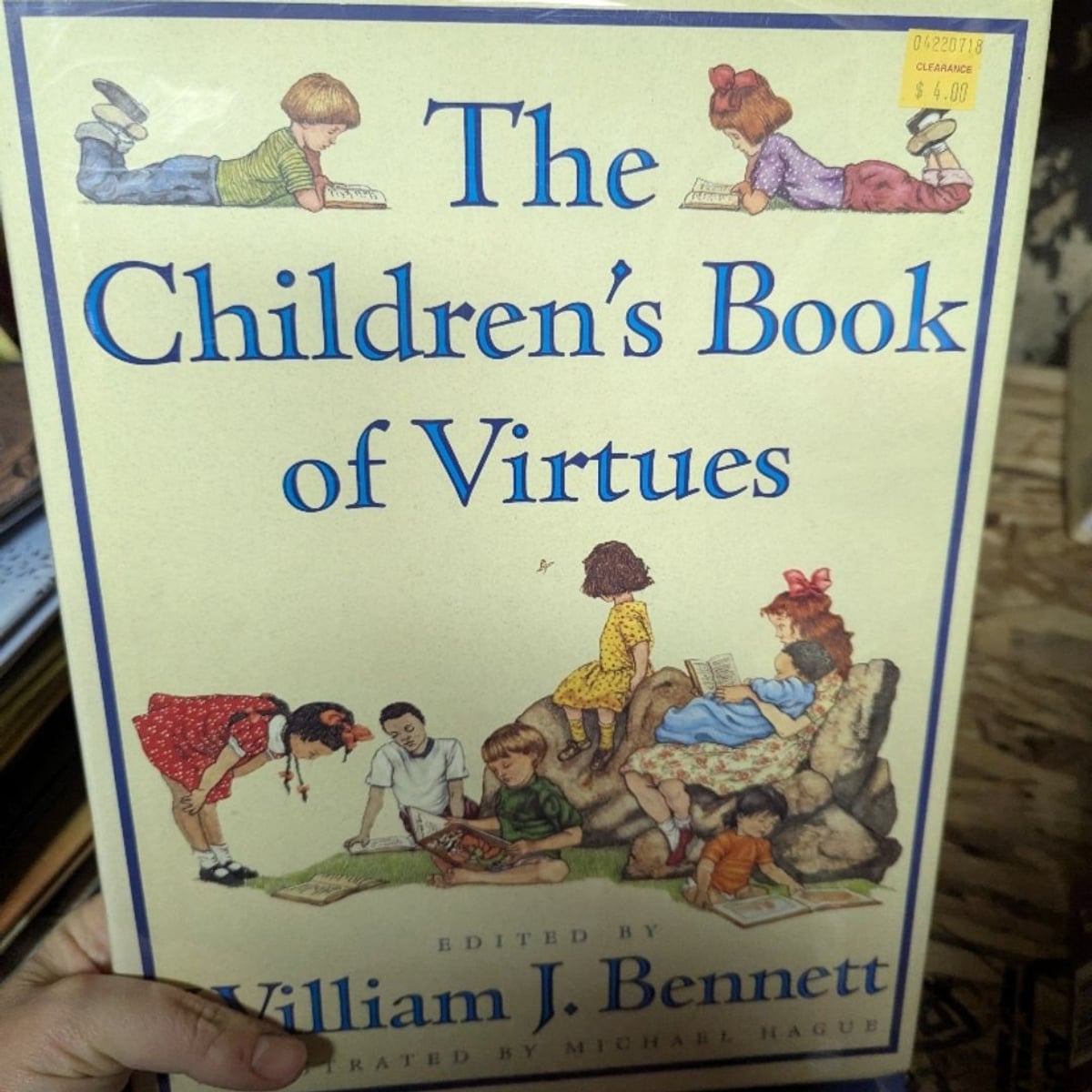 Children's Book of Virtues by William J. Bennett, William J. Bennett