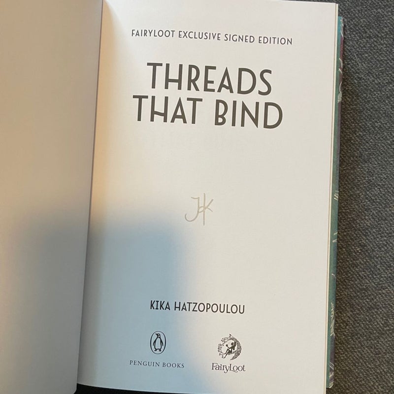 Threads That Bind by Kika Hatzopoulou, Hardcover | Pangobooks