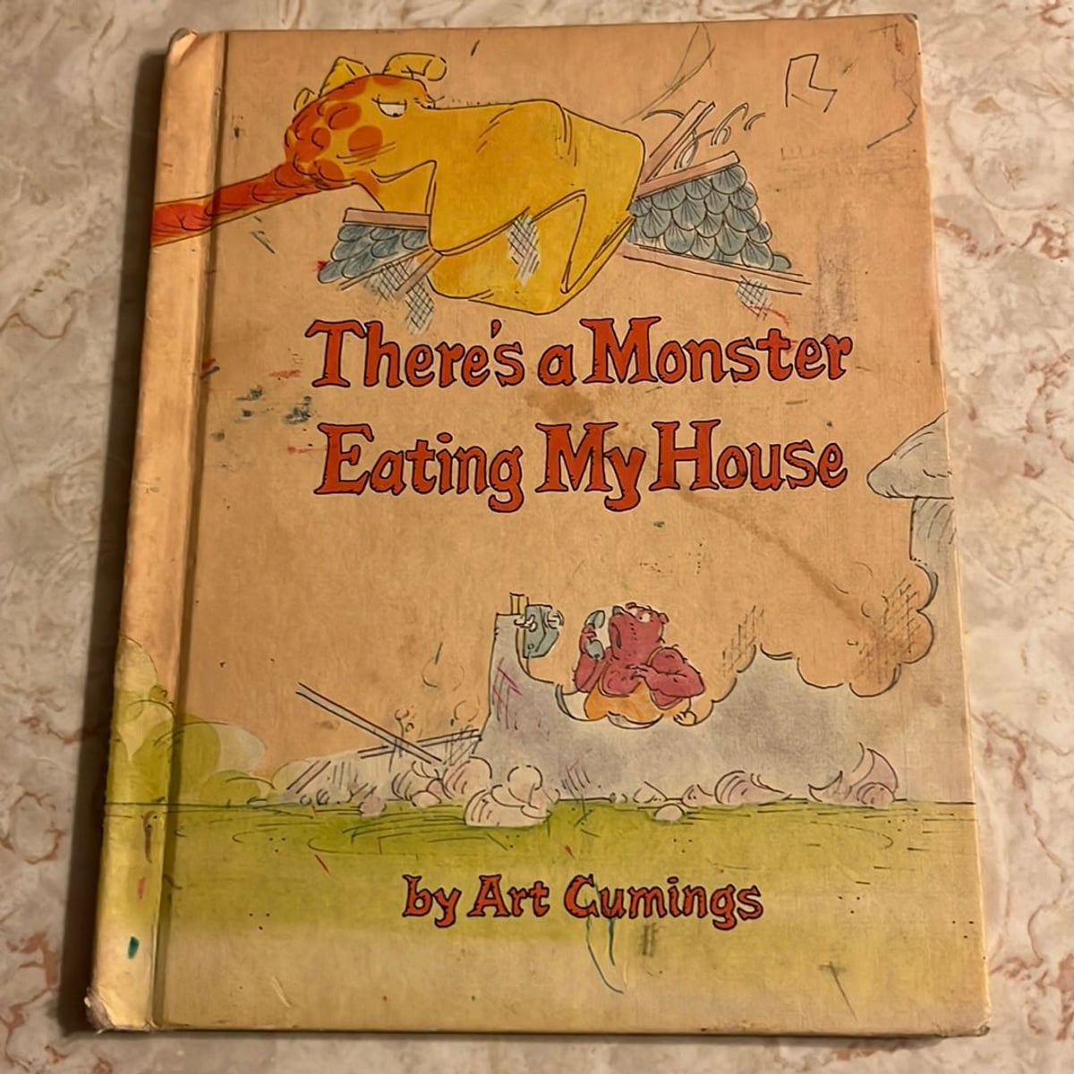 There's a Monster Eating My House by Art Cumings, Hardcover | Pangobooks