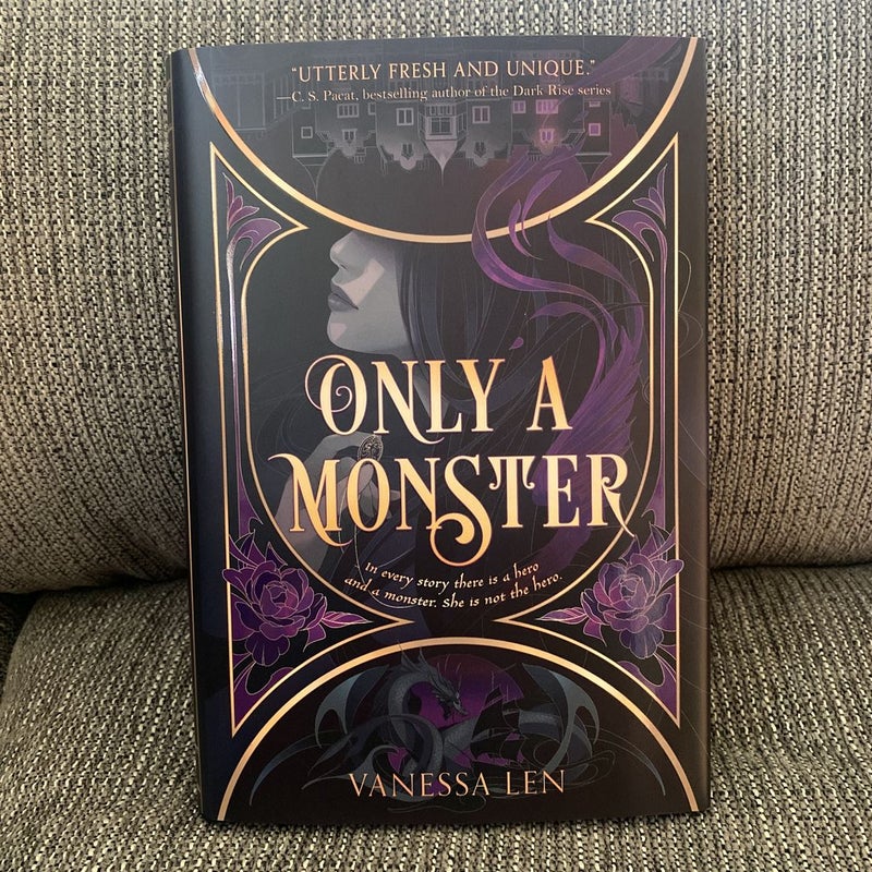 Only A Monster by Vanessa Len, Hardcover | Pangobooks
