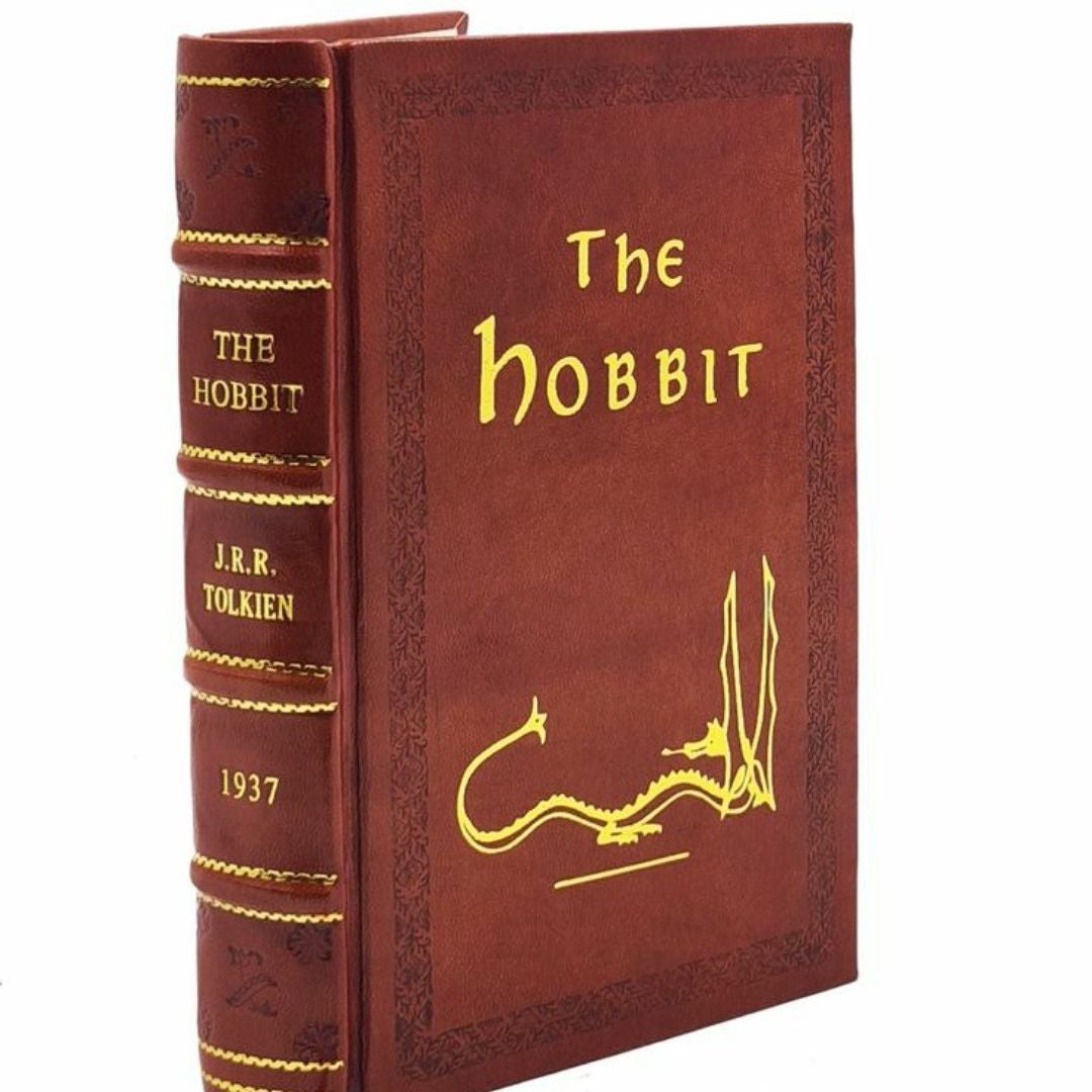 The Hobbit by J.R.R. Tolkien Leather-Bound Edition by J.R.R. Tolkien ...