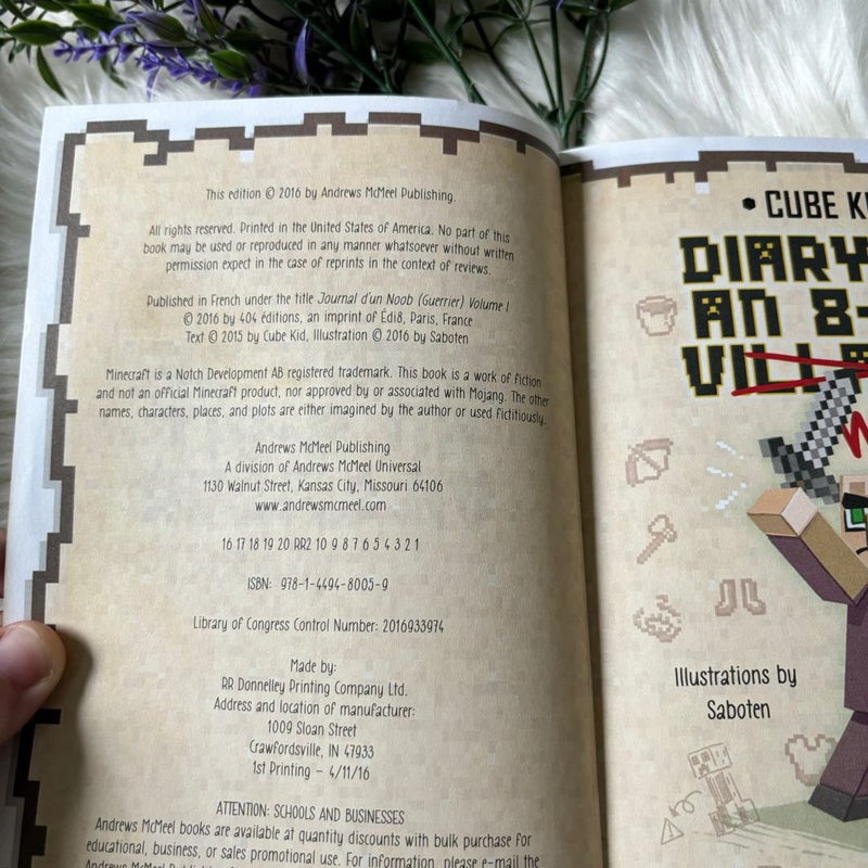 Diary of an 8-Bit Warrior by Cube Cube Kid