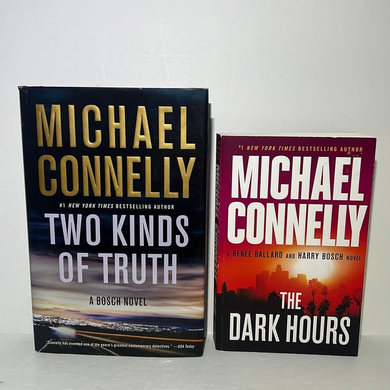 Harry Bosch Series (2 Book) Bundle: The Dark Hours & Two Kinds of Truth ...