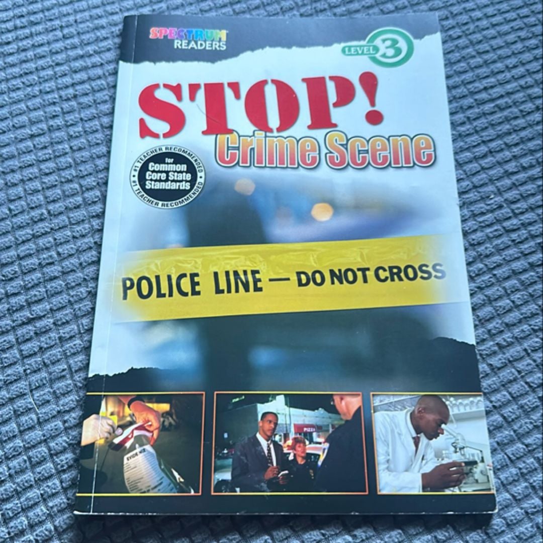 Spectrum Readers: STOP! Crime Scene by Teresa Domnauer, Paperback ...