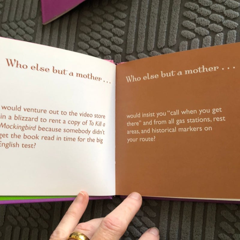 Who Else but a Mother? by Cathy Hamilton, Hardcover | Pangobooks