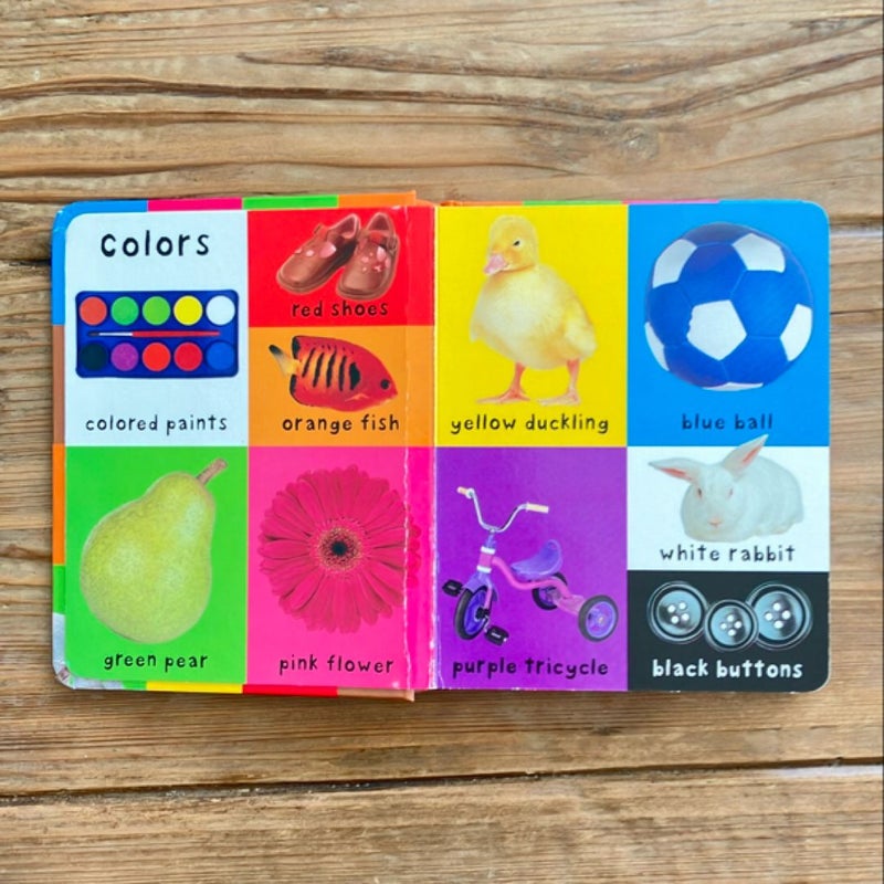 First 100 Board Book Box Set (3 Books) by Roger Priddy