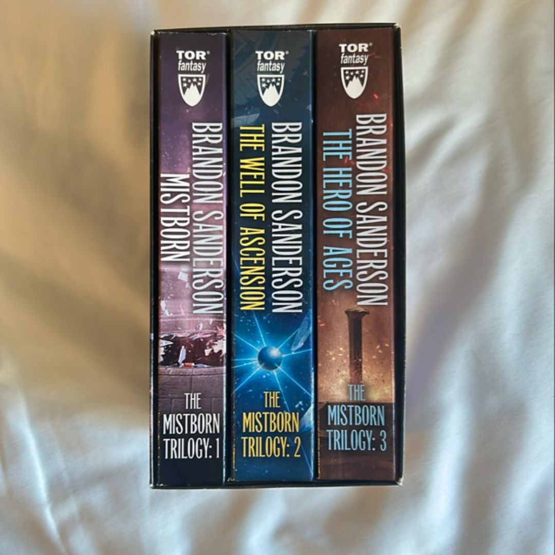Mistborn Trilogy Boxed Set by Brandon Sanderson