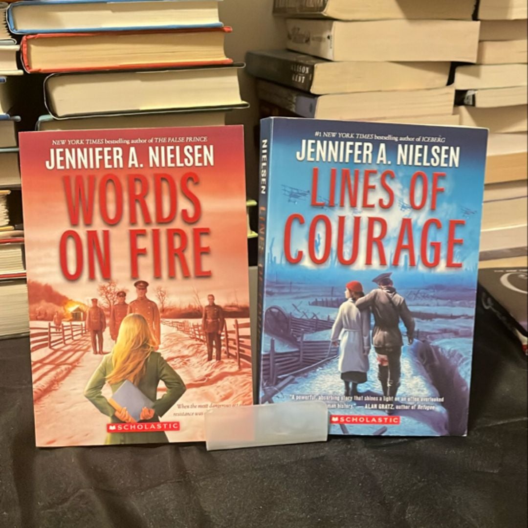 Words on Fire by Jennifer A. Nielsen