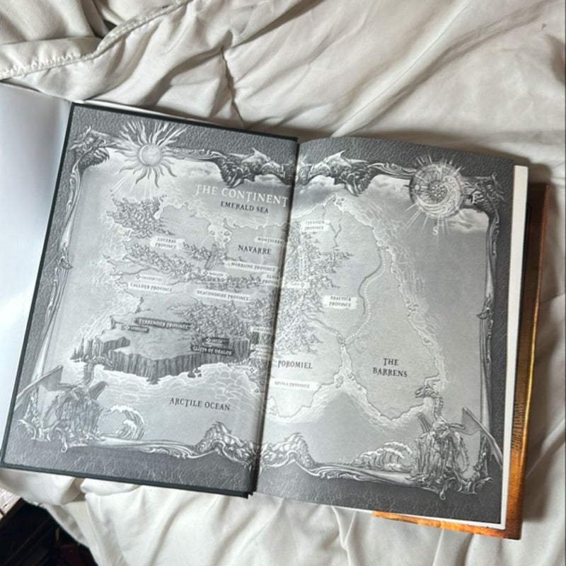 FOURTH WING (ORIGINAL FIRST EDITION SPRAYED EDGE) & IRON FLAME ...