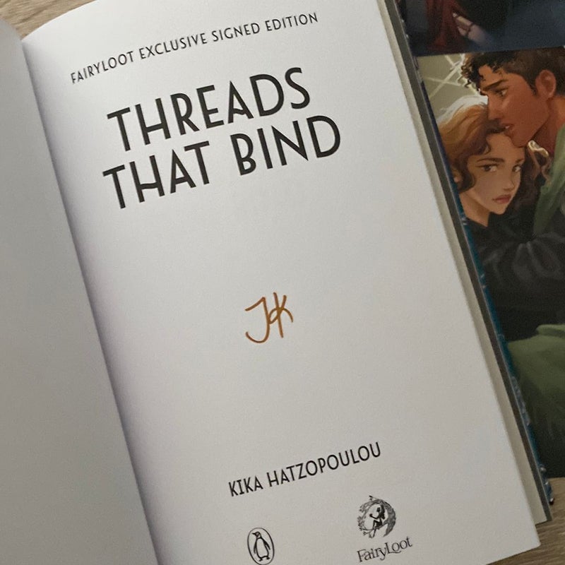 Threads That Bind by Kika Hatzopoulou, Hardcover | Pangobooks