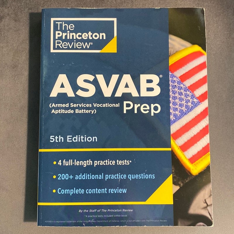 Princeton Review ASVAB Prep, 5th Edition by The Princeton The Princeton ...
