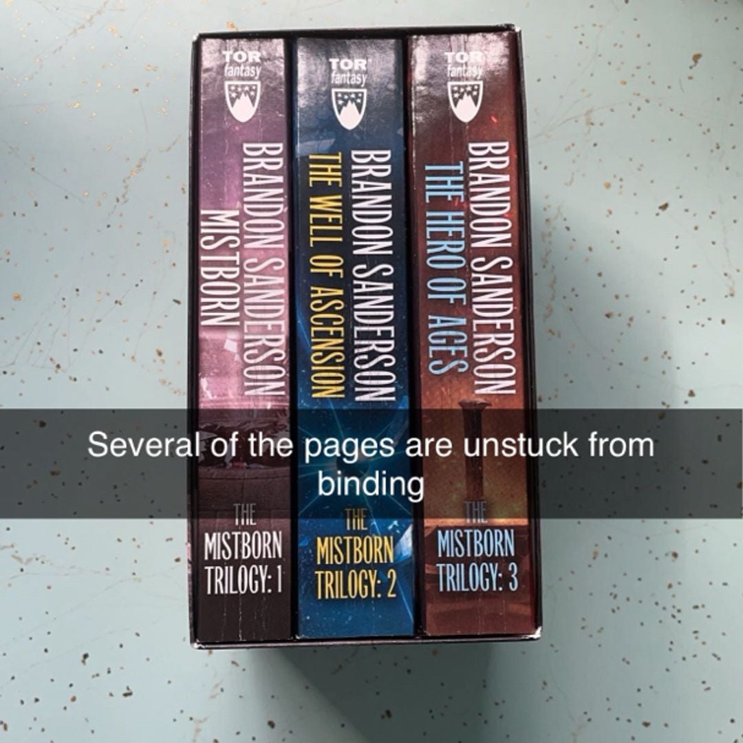 Mistborn Trilogy Boxed Set by Brandon Sanderson, Paperback | Pangobooks