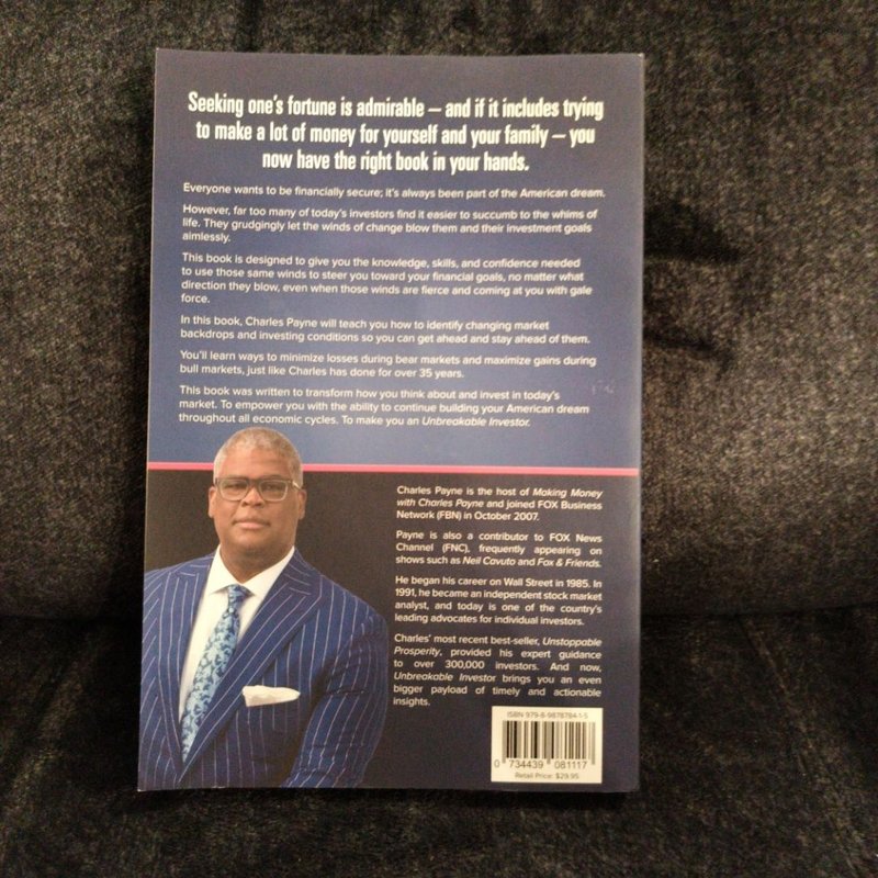 Unbreakable Investor by Charles V. Payne, Paperback | Pangobooks