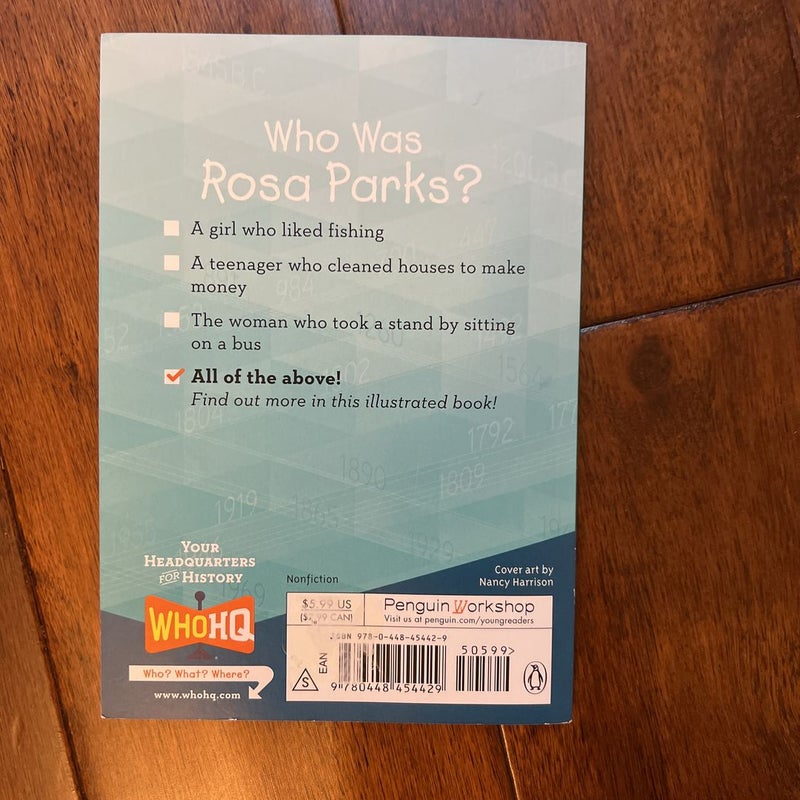 Who Was Rosa Parks? by Yona Zeldis McDonough, Paperback | Pangobooks