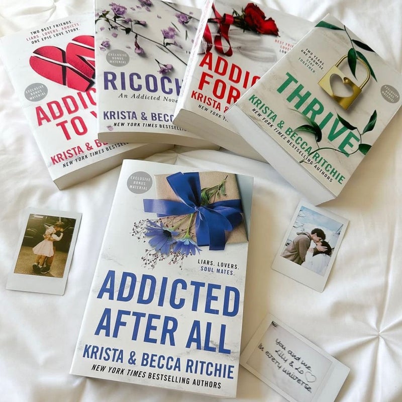 Addicted to You Full 5 Book Series NEW by Krista & Becca Ritchie ...