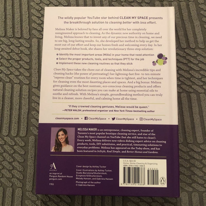 Clean My Space by Melissa Maker, Hardcover | Pangobooks