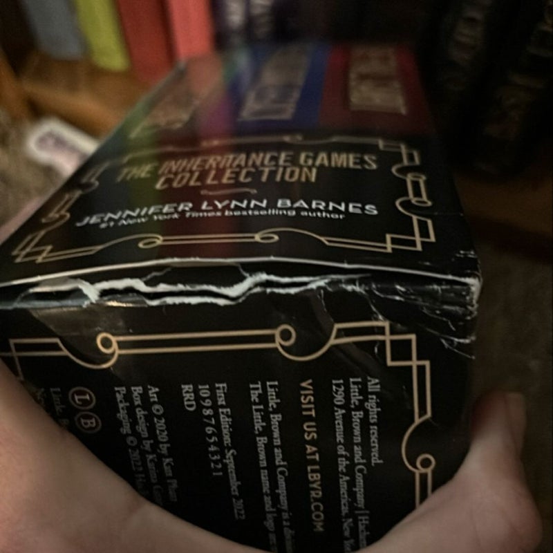 The Inheritance Games Collection by Jennifer Lynn Barnes, Hardcover ...