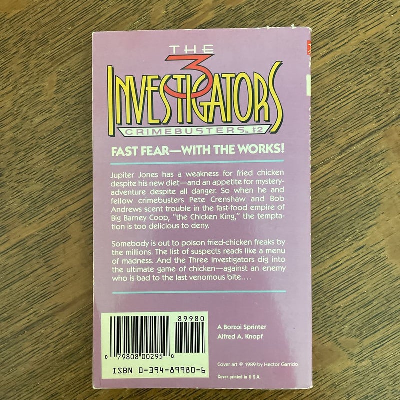 The 3 Investigators Crimebusters - #2, 4, 5, & 6 by Megan & H. William ...