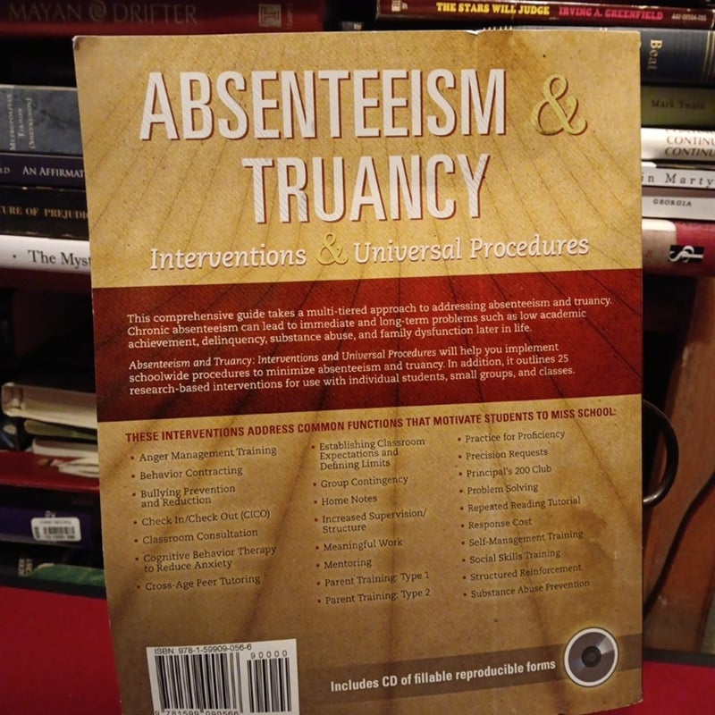 Absenteeism and Truancy by William R. Jenson, Paperback | Pangobooks