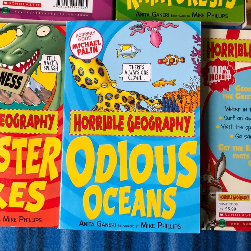 Horrible Geography Boxset by Anita Ganeri