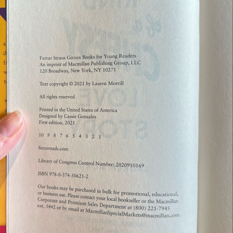 It's Kind of a Cheesy Love Story by Lauren Morrill