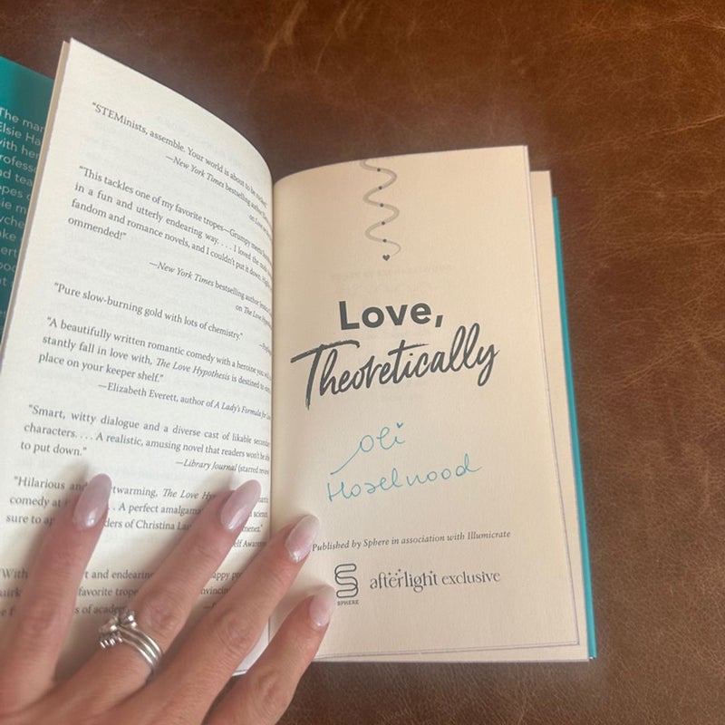 Love theoretically afterlight illumicrate signed edition Ali hazelwood by Ali hazelwood ...