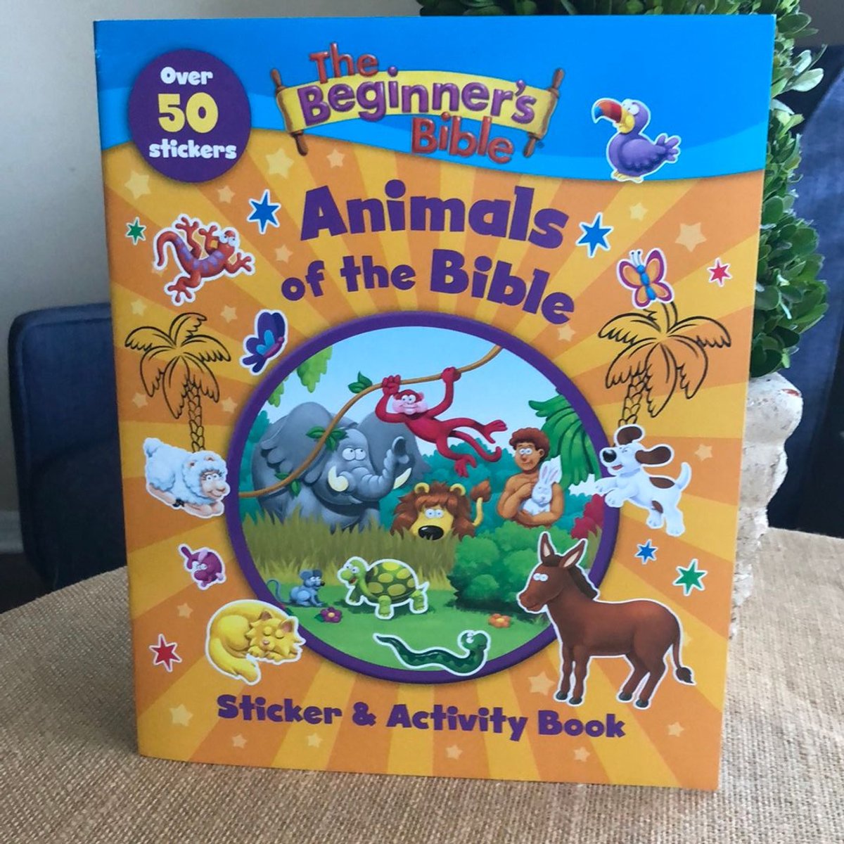 The Beginner's Bible Animals of the Bible Sticker and Activity Book by ...