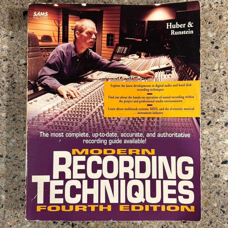 Modern Recording Techniques by David Miles Huber, Robert E. Runstein