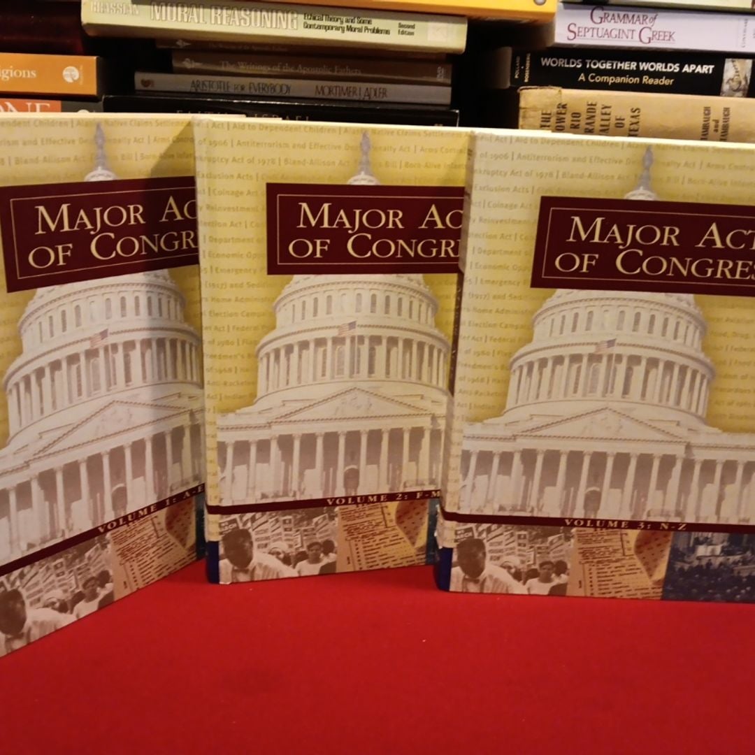 Major Acts of Congress by Brian K. Landsberg