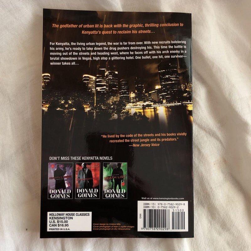 Kenyatta's Last Hit by Donald Goines, Paperback | Pangobooks