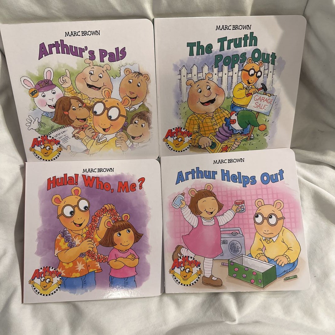 Brand New! Lot of 4 Arthur Board Books by Marc Brown, Hardcover ...